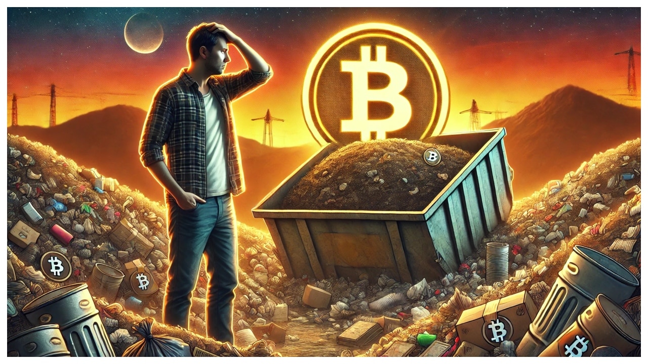 Man who accidentally threw Bitcoin into the trash worth $800 million ...