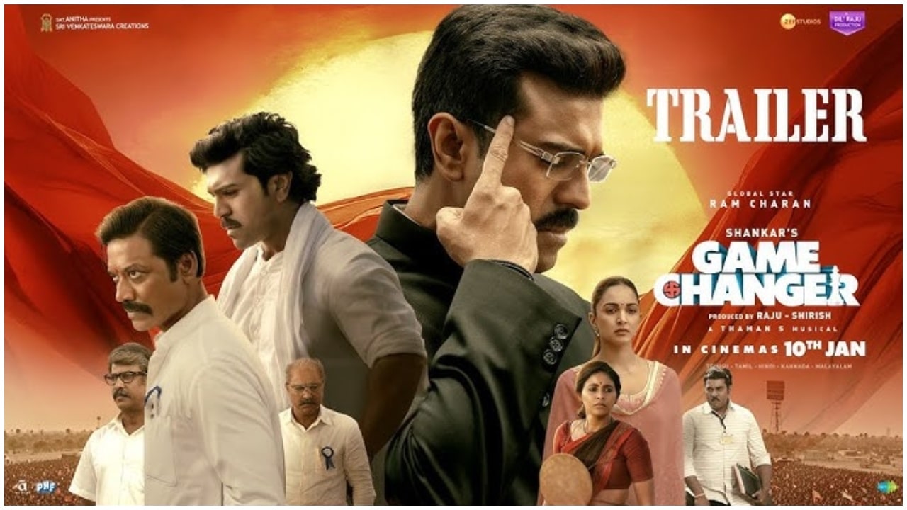 Watch Game Changer Trailer: Ram Charan Shines in Multiple Looks - Newsblare