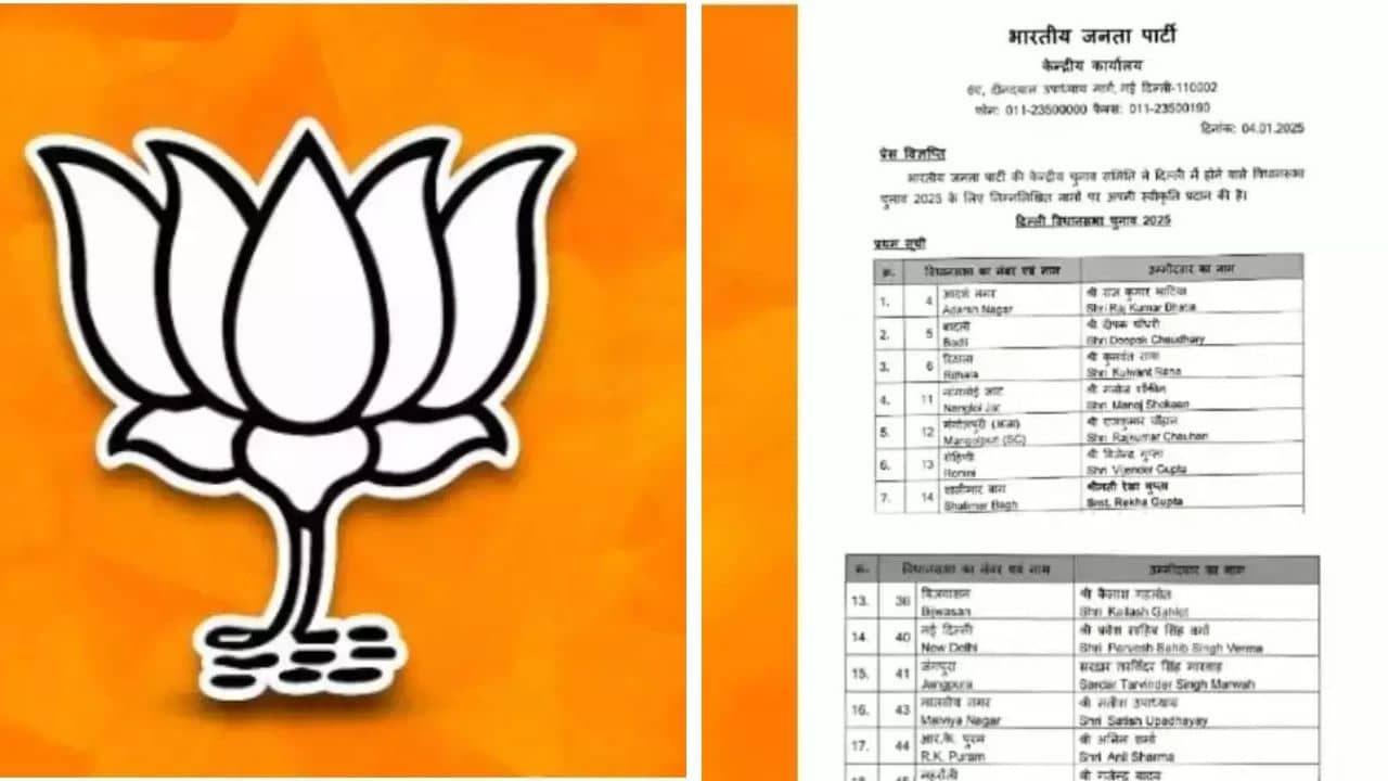 Delhi Elections 2025: Full List of Winning Candidates and Parties in 70 ...