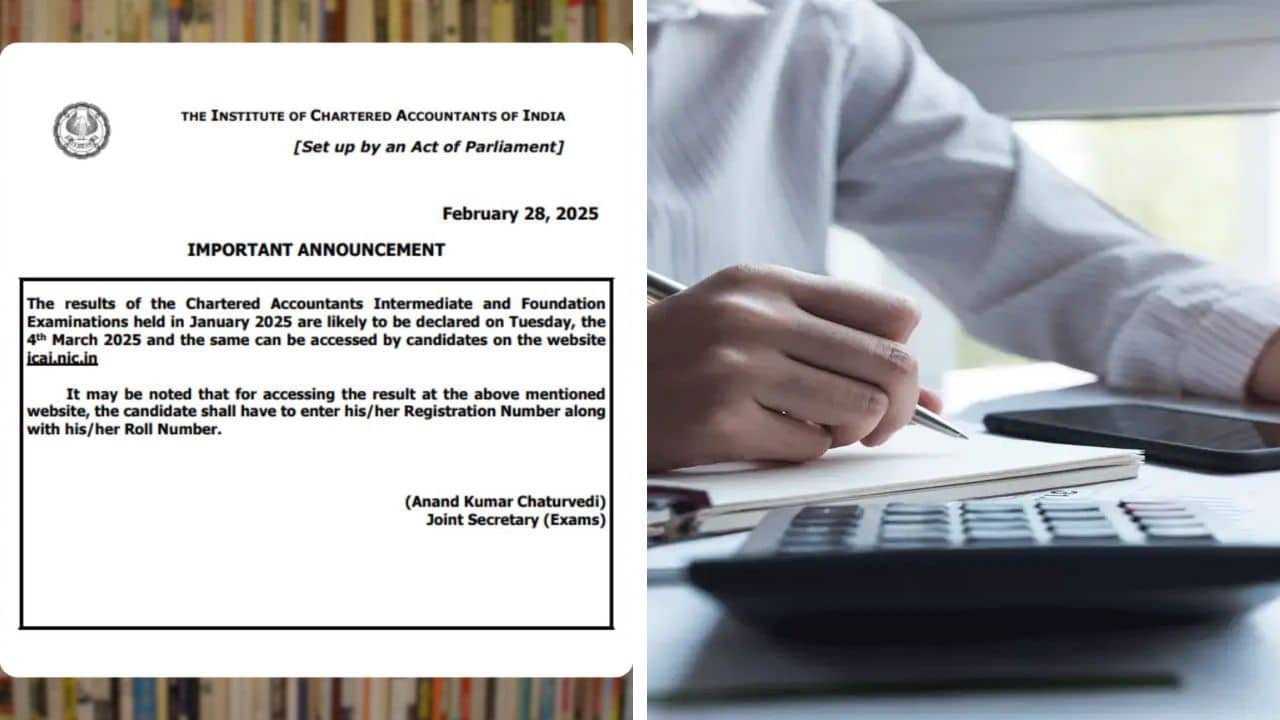 ICAI CA Inter Results 2025 Set to Declare Today on 4 March - Newsblare