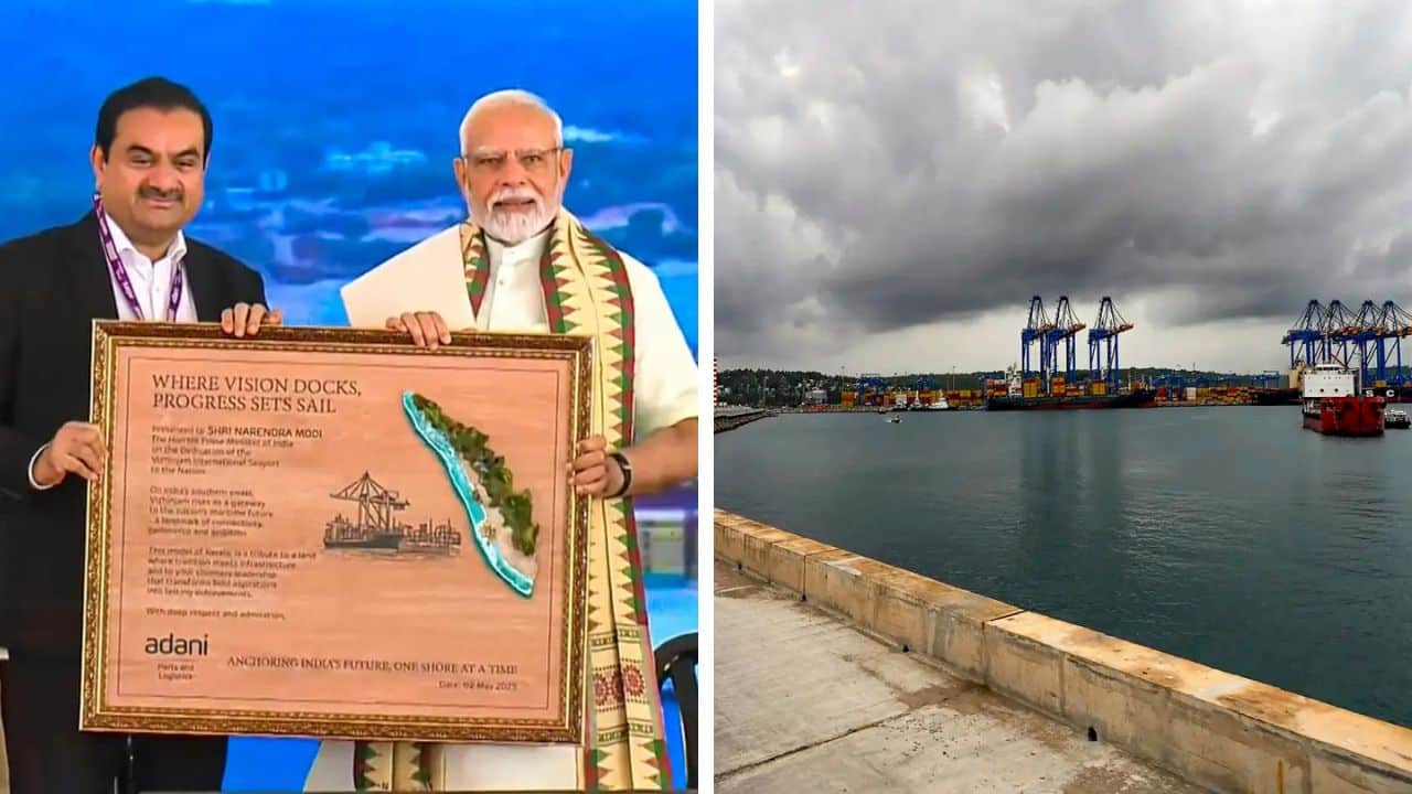 PM Modi inaugurates Vizhinjam port today, Says Gujarat Angry with Adani ...