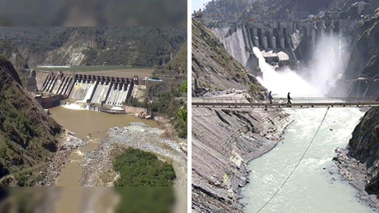 India Cut off water flow to Pakistan from Baglihar dam on the Chenab ...