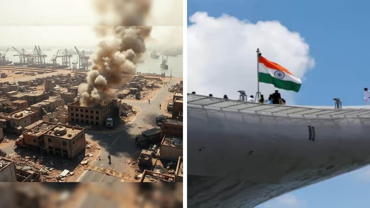 India launched missile strikes at Karachi Port, Various Blasts Put ...