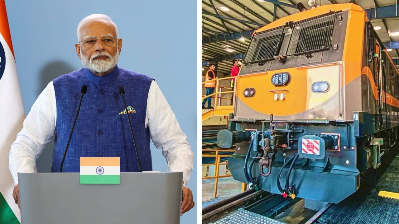 Atmanirbhar Bharat: PM Modi inaugurate India’s first 9000 HP locomotive engine - Newsblare