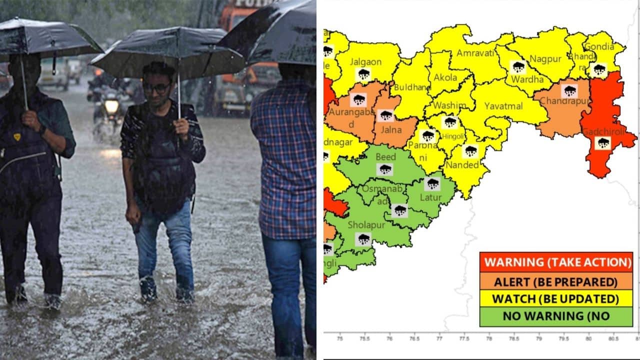 Heavy Rain Red Alert Issued in Raigad and other regions in Maharashtra - Newsblare