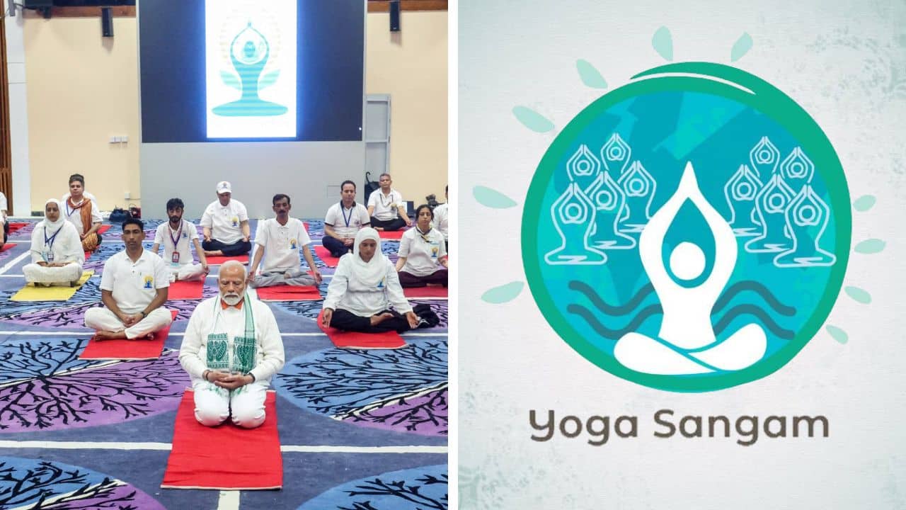 Over 4 lakh people register at Yoga Sangam 2025, Sessions conducts on ...