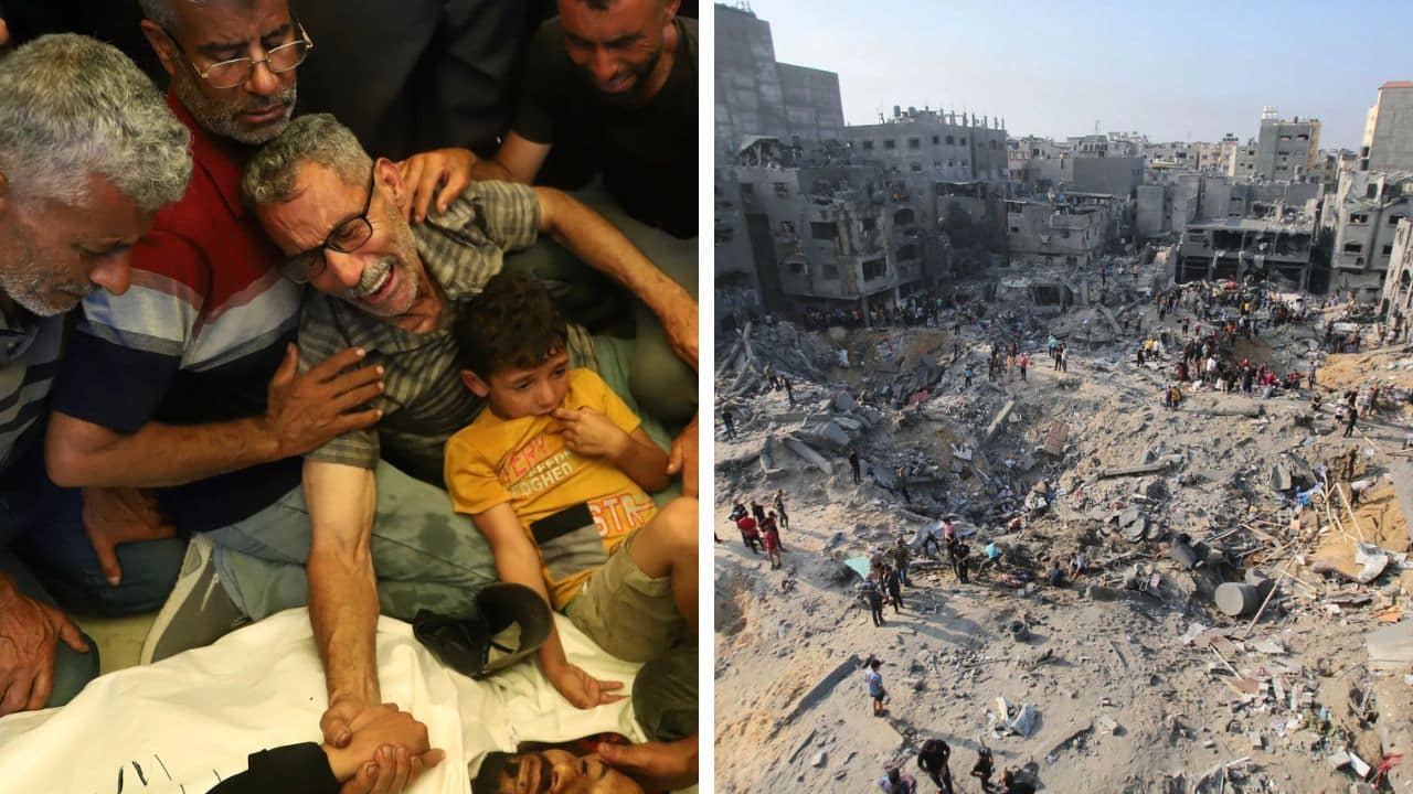 Palestinians Death Poll Has cross 55,000 count in Israel-Hamas war ...