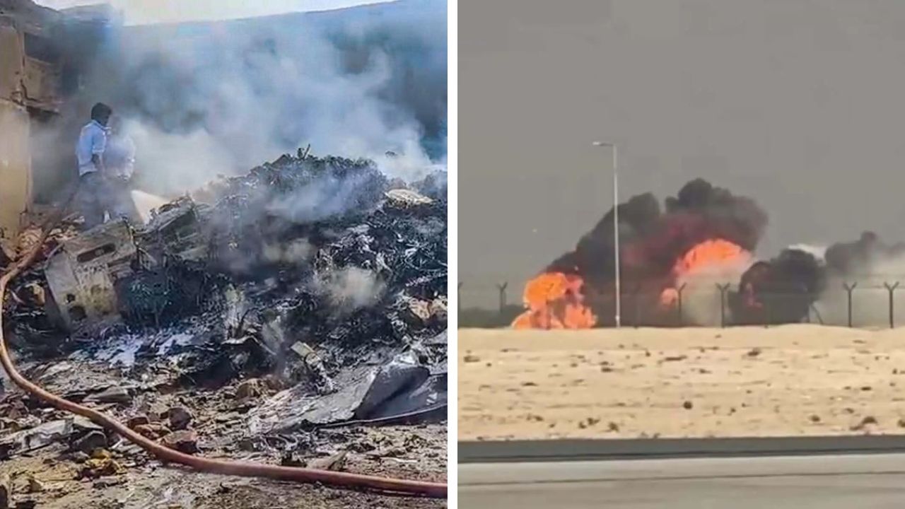 Indian Tejas Jet Crashed at Dubai Airshow, Pilot Killed - Newsblare