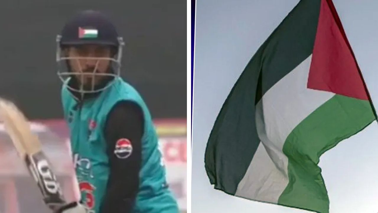 Cricketer Summoned for Palestinian Flag on Helmet in J&K Match - Newsblare