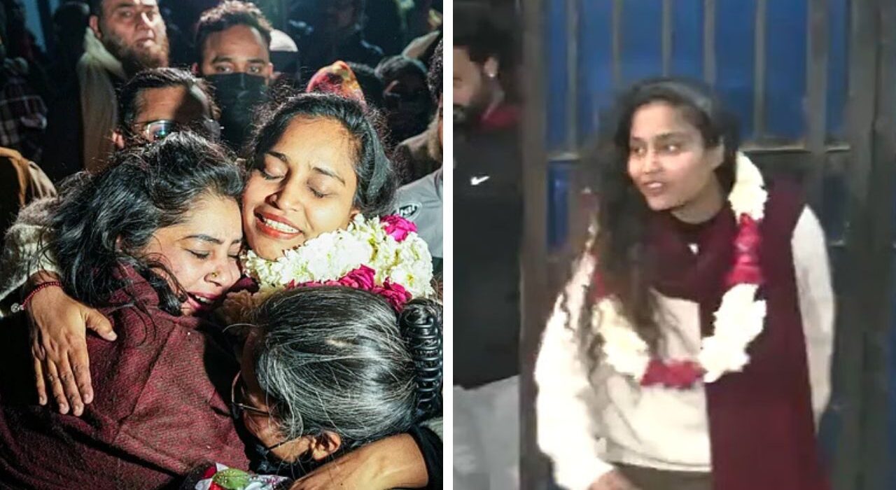 Gulfisha Fatima Release after 6 Years In Delhi Riots Case - Newsblare