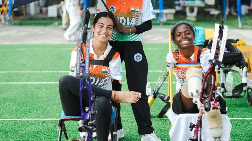 Payal Nag Upsets Sheetal Devi for Gold in All-Indian Para Archery Final ...