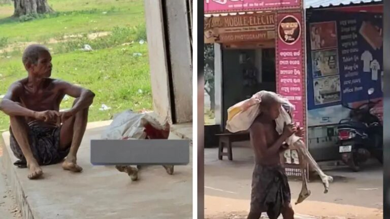 Tribal Man Carries Sister's Skeleton to Odisha Bank for Claiming Rs ...